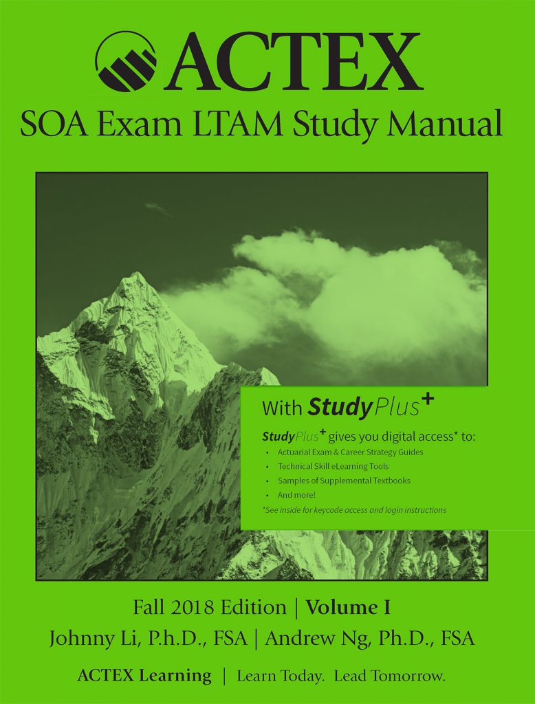 ACTEX SOA exam LTAM study manual