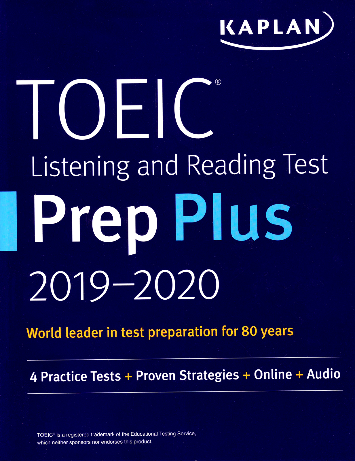 TOEIC listening and reading test prep plus : with 4 practice tests 2019 ...